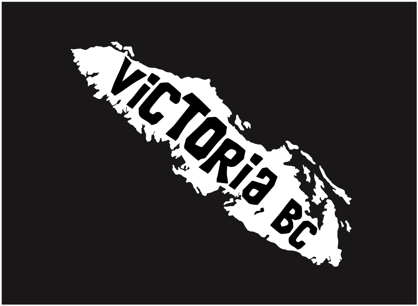 Victoria - City Name Decal – Vancouver Island Decals