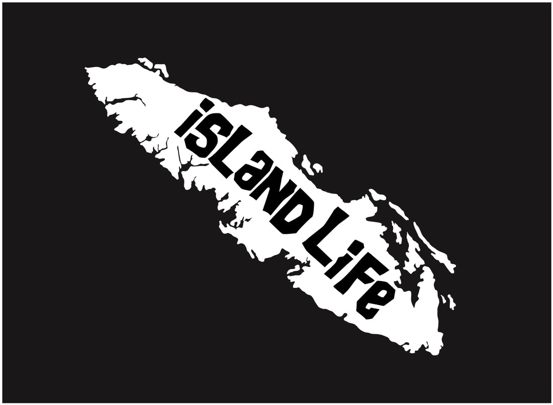 Island Life - Cutout Silhouette – Vancouver Island Decals